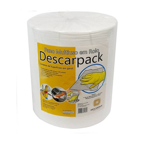 Pano para Limpeza Perflex 35 gr 240 Metros Branco C/ 600 unidades ...