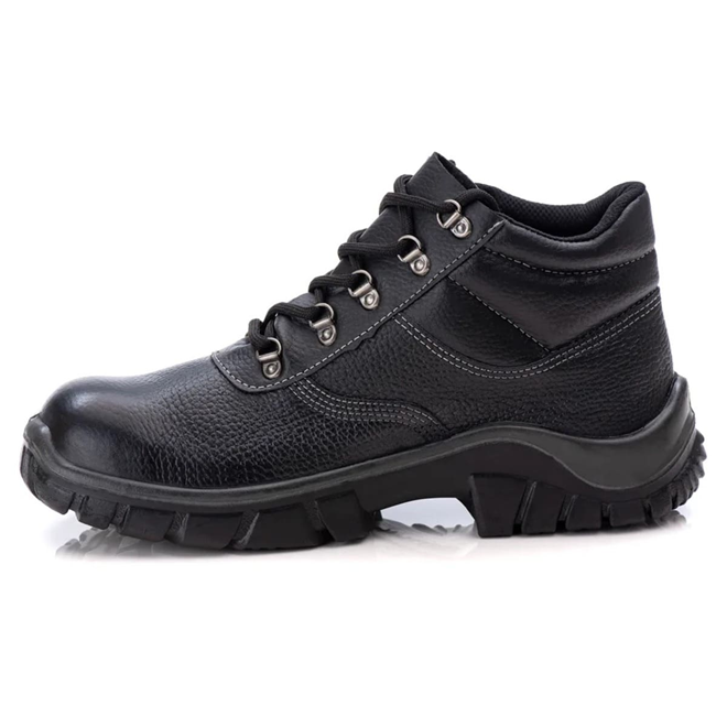 Botina Nobuck Em Couro Preto CA 44591 Estival - PreveOeste