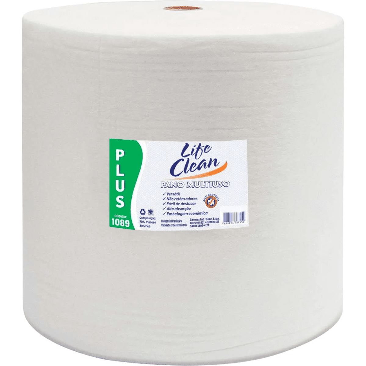 Pano para Limpeza Perflex 35gr 28x240 Metros 600 panos Life Clean ...