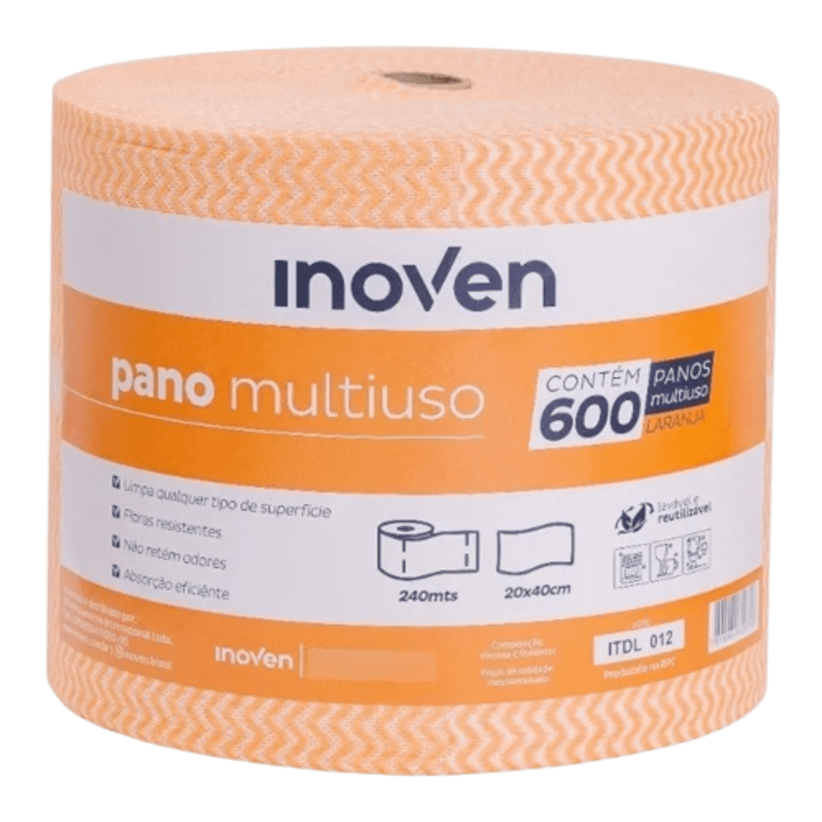 Pano Multiuso Perflex 28x 240m Com 600 Panos Inoven - PreveOeste