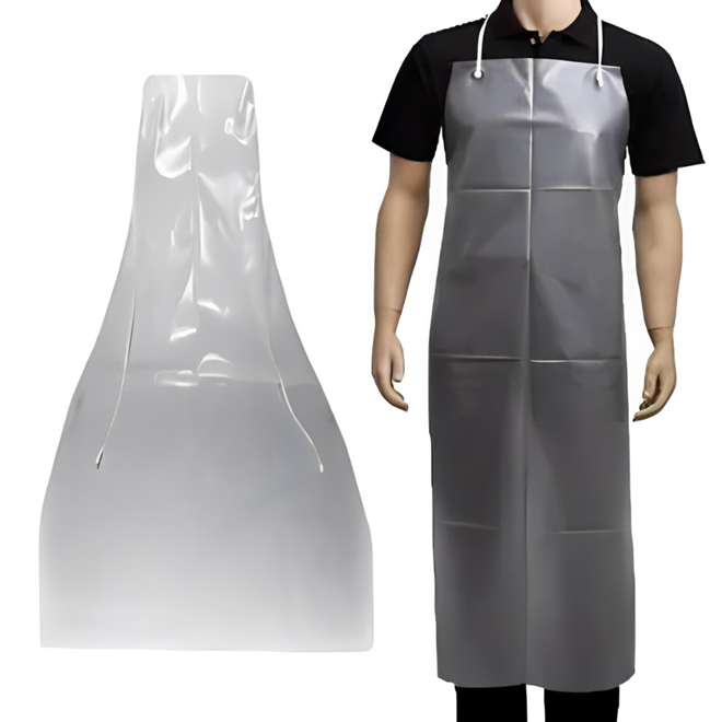 Avental PVC Transparente Cordão de Nylon Solto 70x140x020 CA 44668 ...