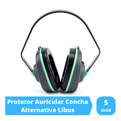 Protetor Auricular Abafador Concha Alternative CA 35935 Libus com 5 ...