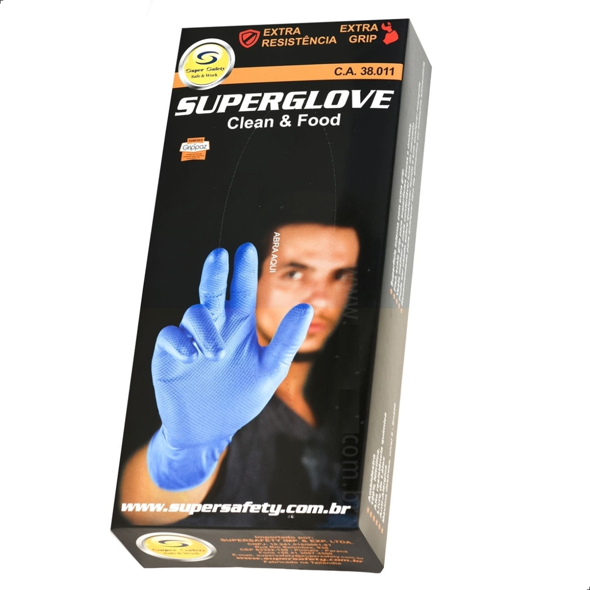 CA 40045 - LUVA PARA PROTEÇÃO CONTRA AGENTES MECÂNICOS, QUÍMICOS E ...