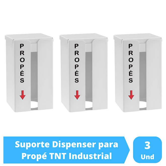 Dispenser EPI para Propé TNT Organizacional 3 unidades - PreveOeste