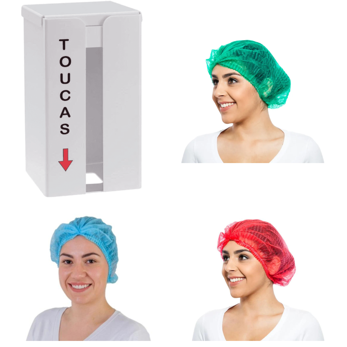 Dispenser Epi para Touca Tnt Organizacional 3 unidades - PreveOeste
