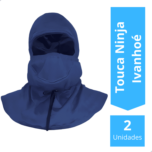Kit 2 Touca Ninja para Câmara Fria -35°C Ivanhoe Capuz CA 28886 ...