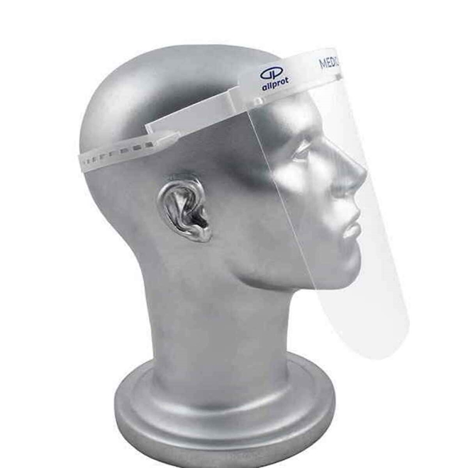 Protetor Facial Silicone Transparente Medical Shield CA 45356 - PreveOeste
