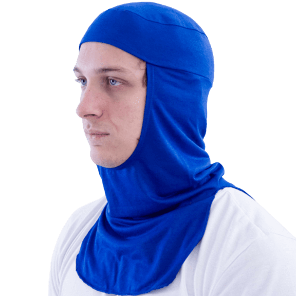 Touca Ninja Azul Poliviscose - PreveOeste